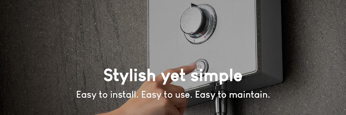 Mira Decor Electric Shower - 8.5kW White