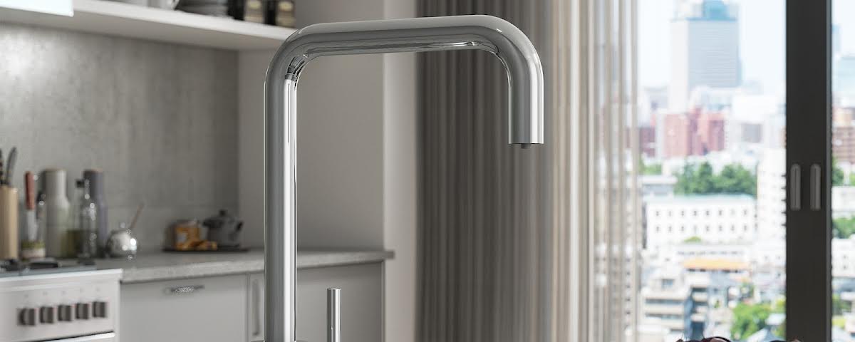 Sauber SharpFlow 3-in-1 Boiling Water Tap
