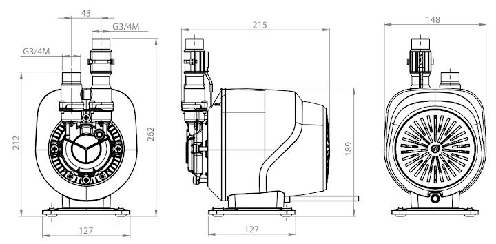 Stuart Turner STORMBOOST 2.5 Bar Mains Water Booster Pump - 47708
