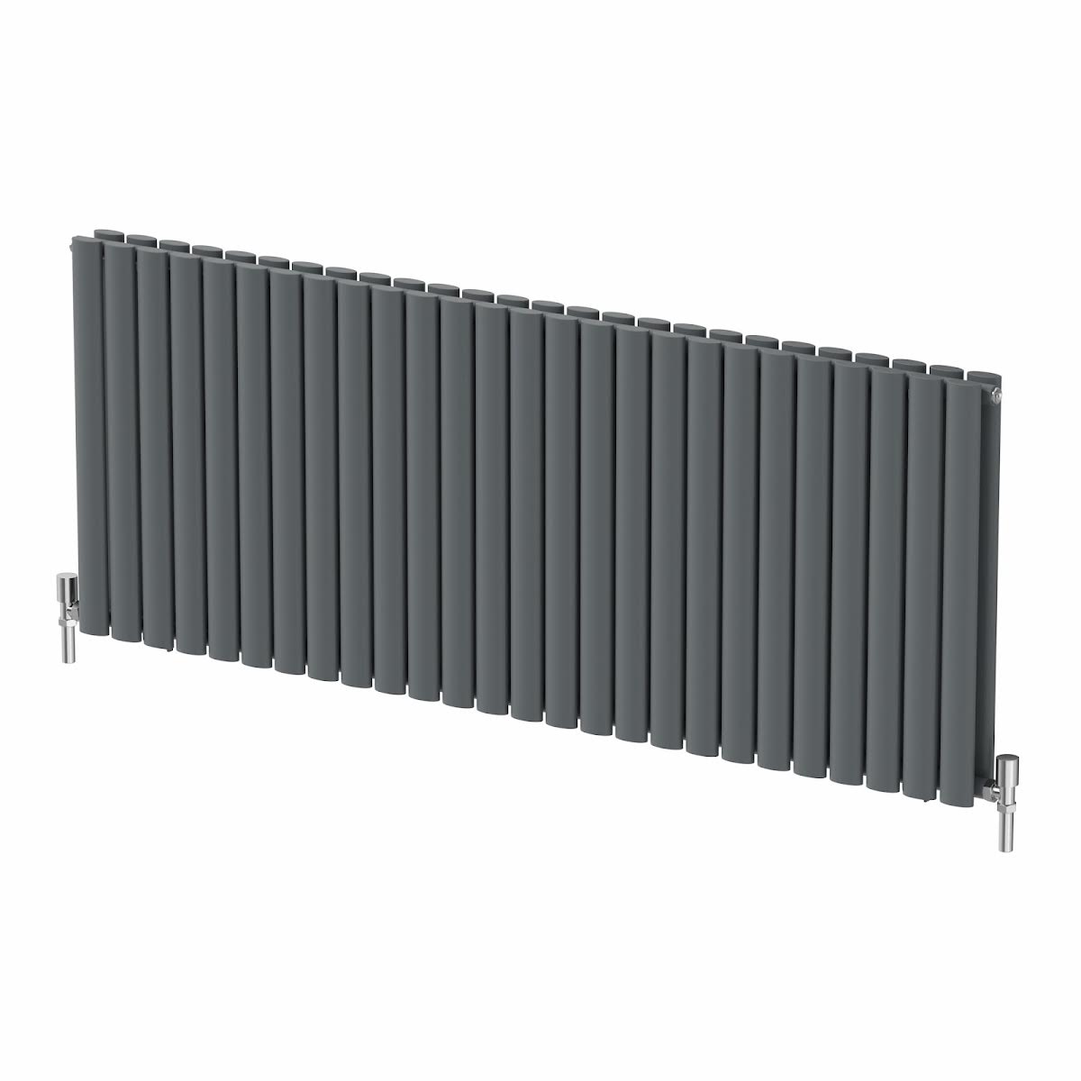 DuraTherm Horizontal Oval Tube Double Panel Designer Radiator - 600 x ...
