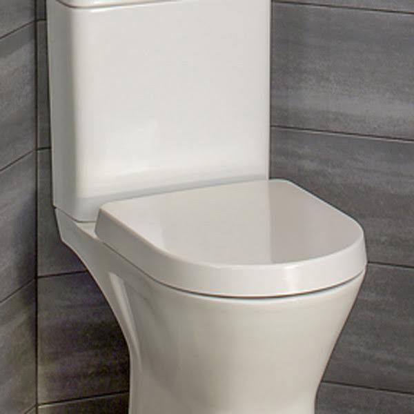 RAK Ceramics Resort Comfort Height Rimless Toilet & Seat RSTPAKMX