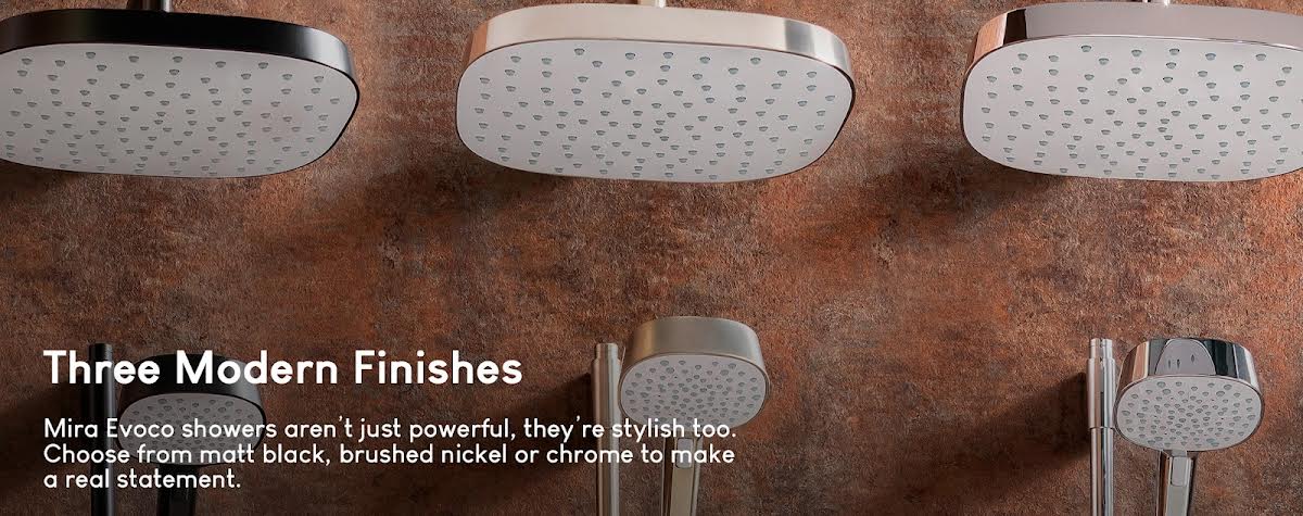 Mira Evoco Mixer Showers - Plumbworld