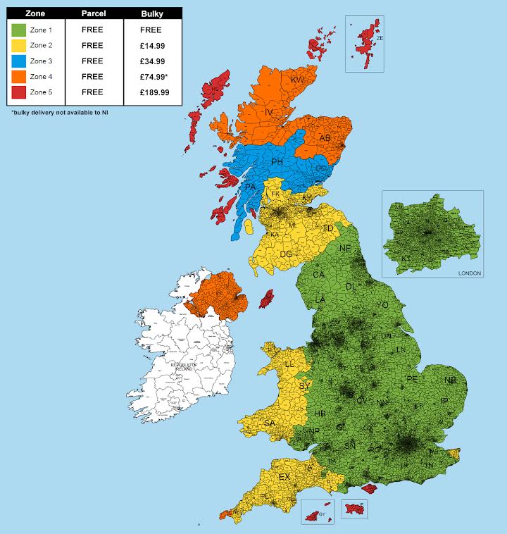 Delivery Details - Plumbworld