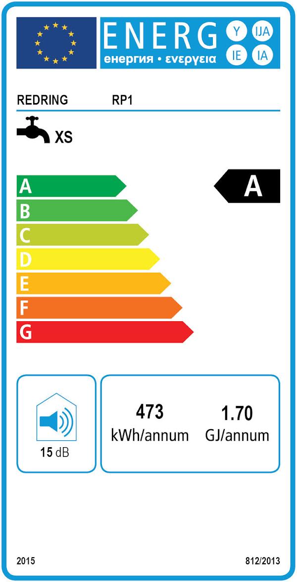 Redring Powerstream 9.5kW Electric Water Heater - Instantaneous
