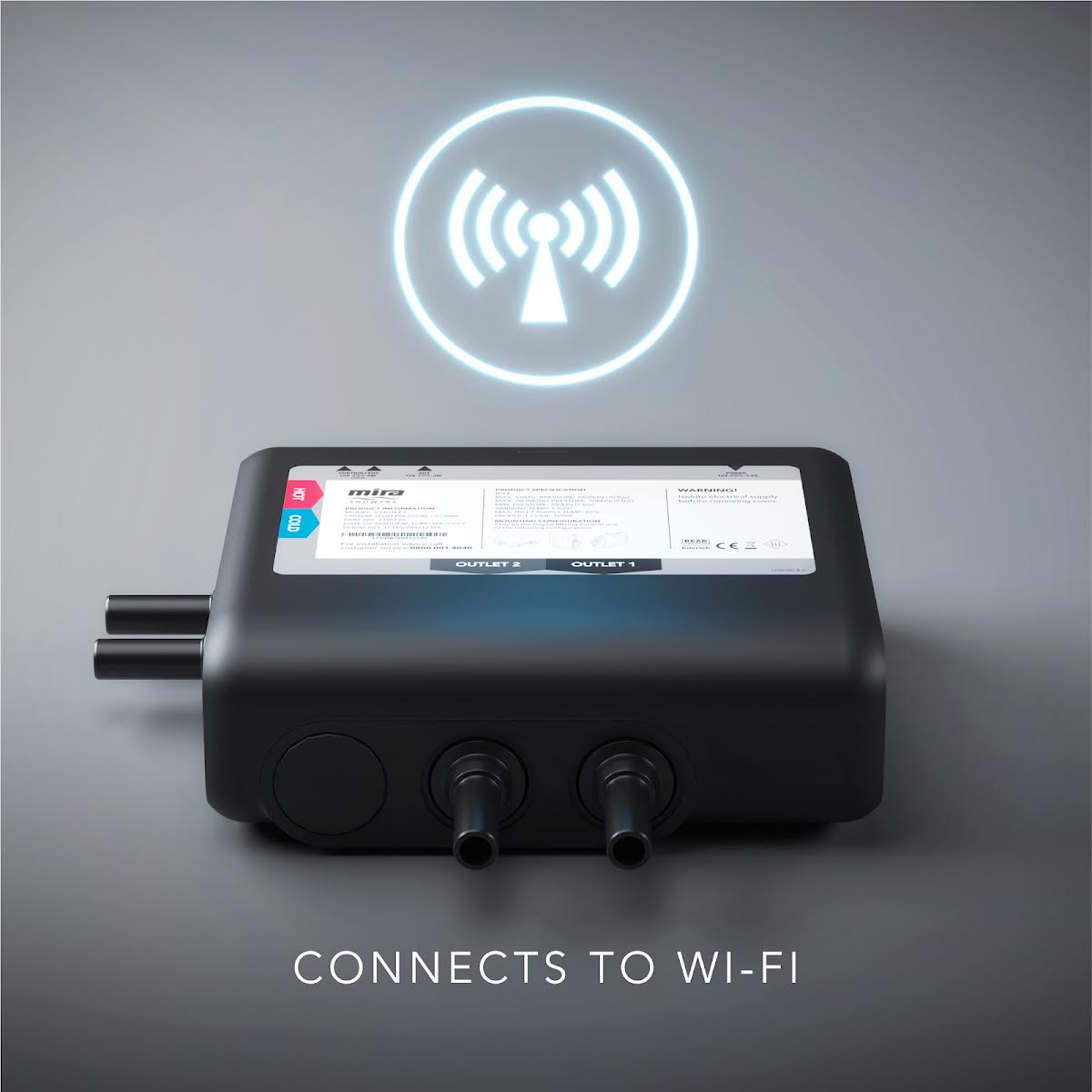 Mira Platinum Dual Outlet Valve & Controller - (Gravity Pumped)