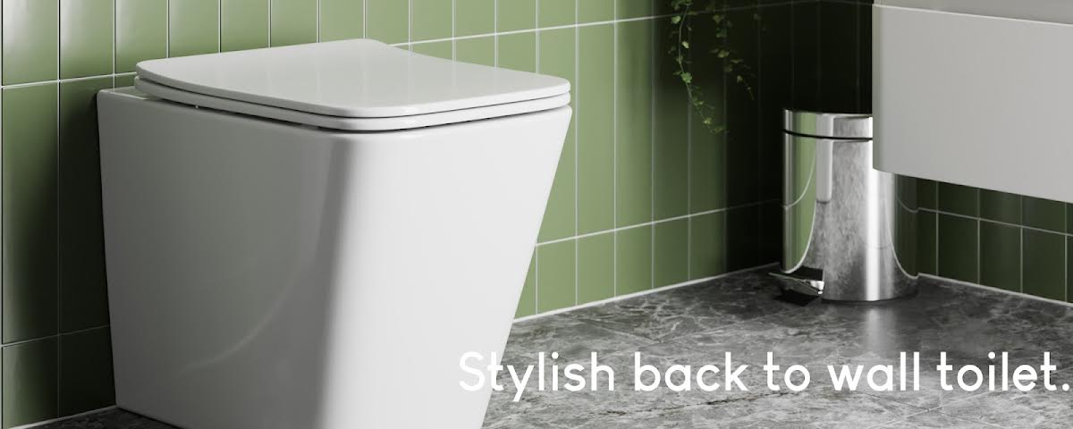 Affine Back to Wall Toilet & Soft Close Seat - Gloss White