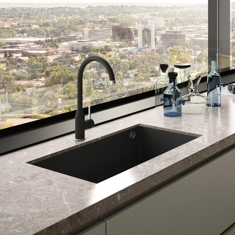 The Black Kitchen Collection - Black Sinks - Plumbworld