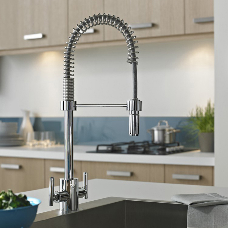 Bristan Artisan Professional Kitchen Sink Mixer Tap Pull Out Spray