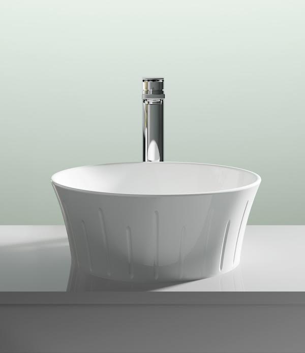 Hudson Reed Countertop Cloakroom Basin 360 x 360mm