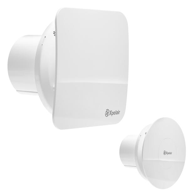 Xpelair Simply Silent Contour Pull Cord controlled Extractor Fan 100mm ...