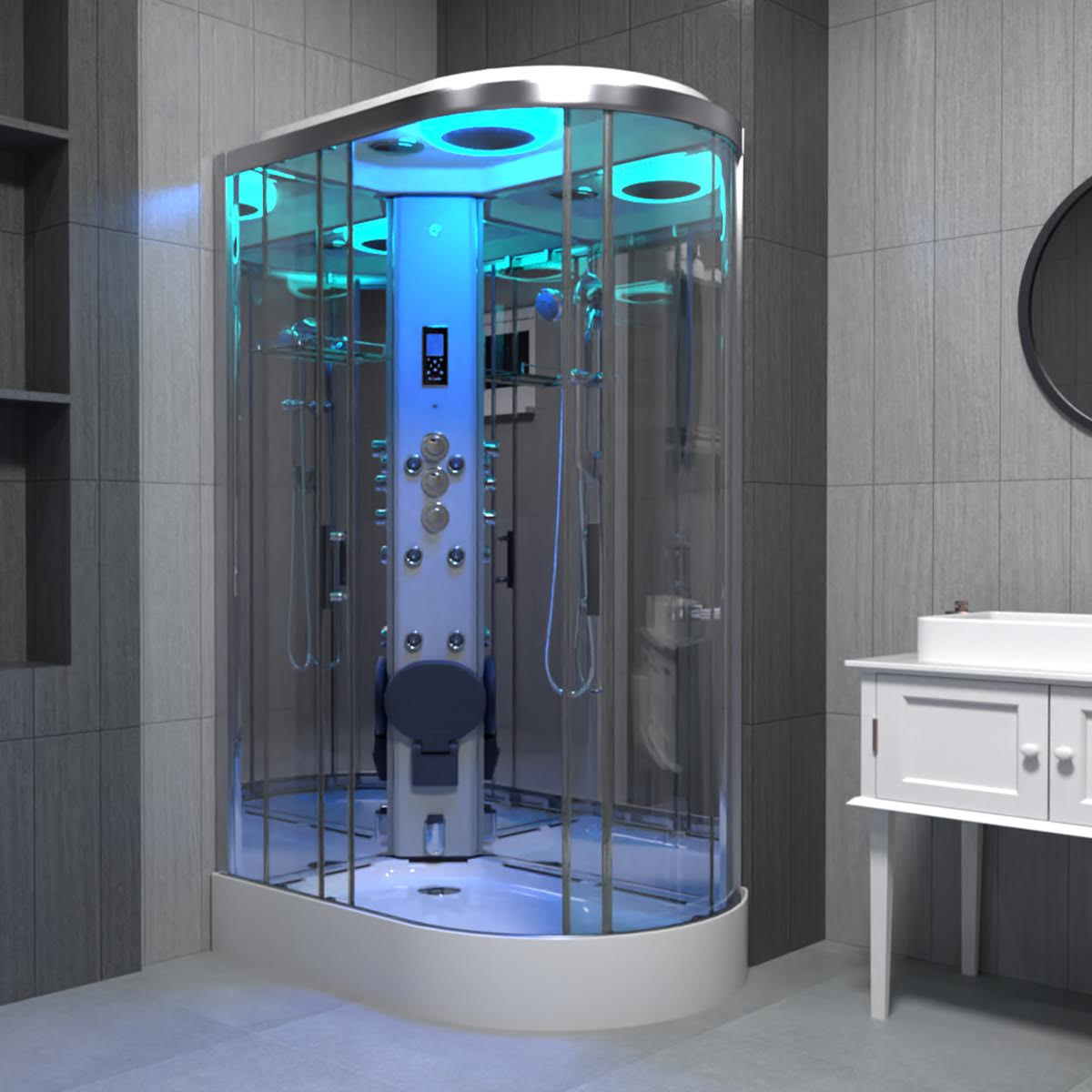 Steam Shower Cabins - Plumbworld