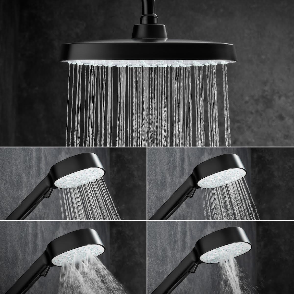 Mira Relate ERD Dual Thermostatic Bar Mixer Shower - Matt Black