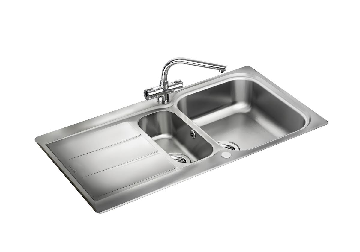 1.5 Bowl Stainless Steel Kitchen Sinks - Plumbworld