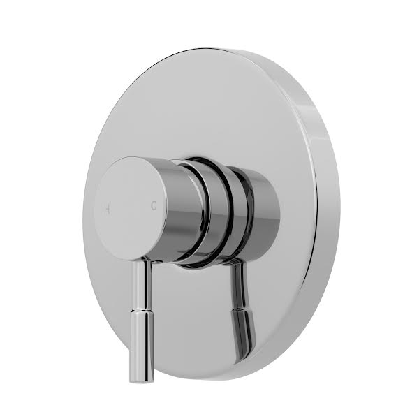 Essentials Round Concealed Stick Handle Shower Valve