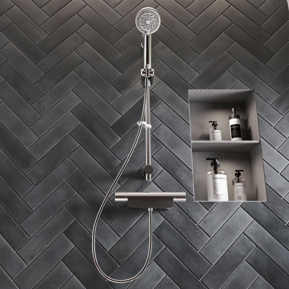 Aqualisa Midas 220 Thermostatic Mixer Shower with Adjustable Head