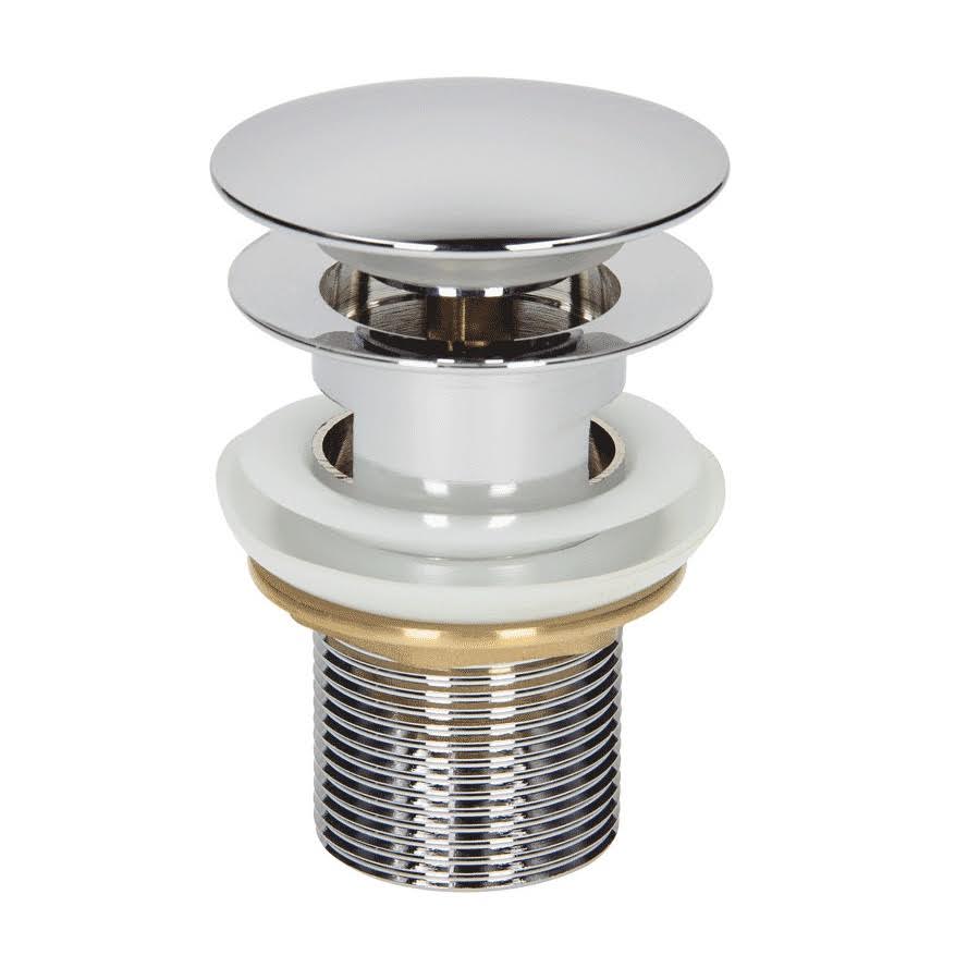 Architeckt Flat Mushroom Clicker Basin Waste - Slotted - For Basin with ...