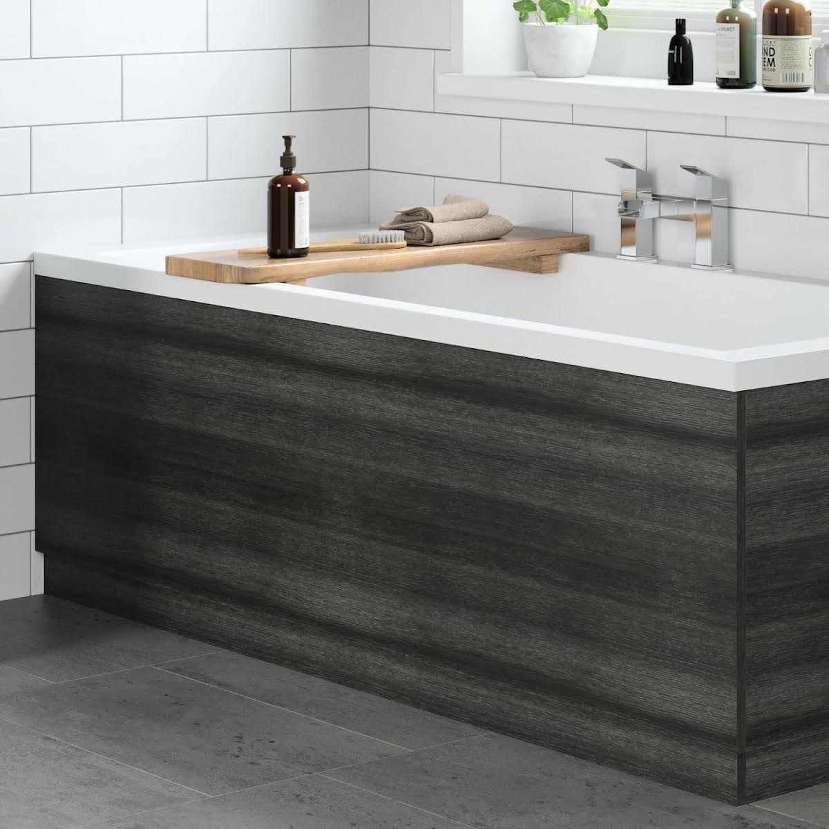 Wooden Bath Panels - Plumbworld