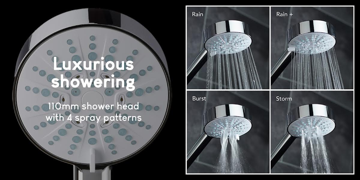 Mira Decor Electric Shower - 8.5kW White