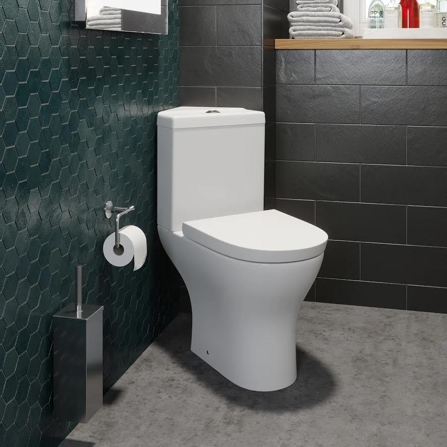 Ceramica Arles Close Coupled Corner Toilet & Seat