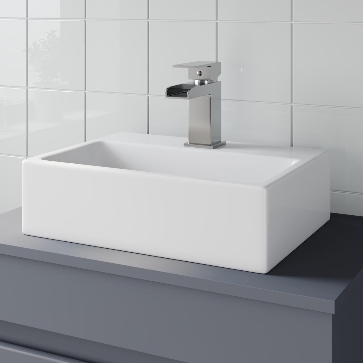 Affine Rochelle Countertop Basin - 400 x 300mm