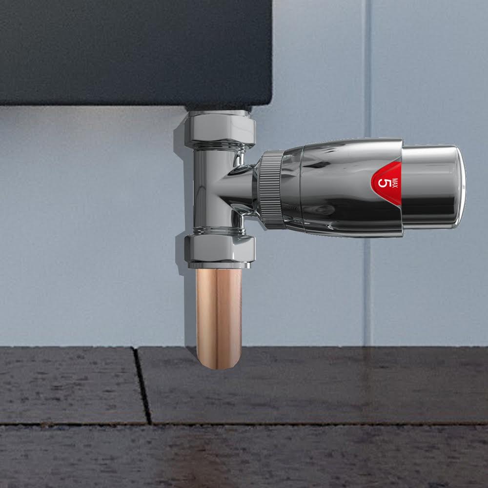 DuraTherm Straight Radiator Valve (Pair)