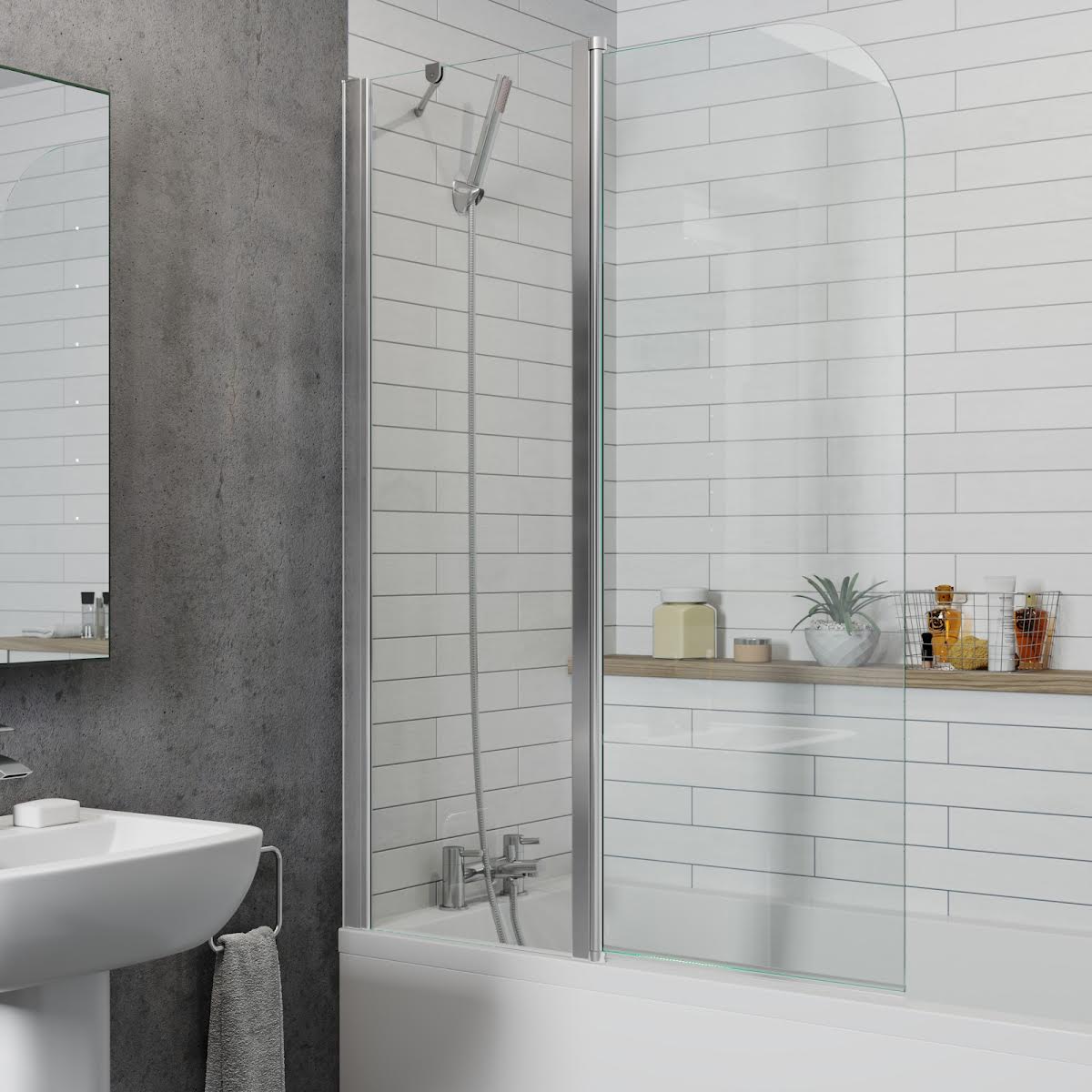Bath Shower Screens - Plumbworld