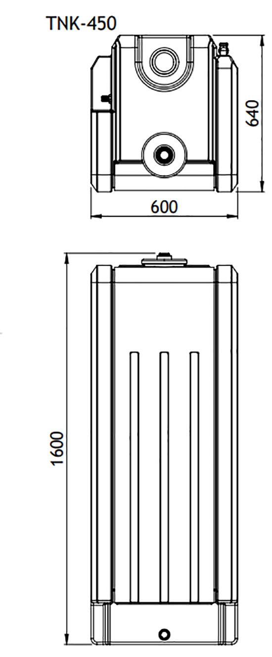 Salamander TankBoost 450L Additional Storage Tank TNK-450