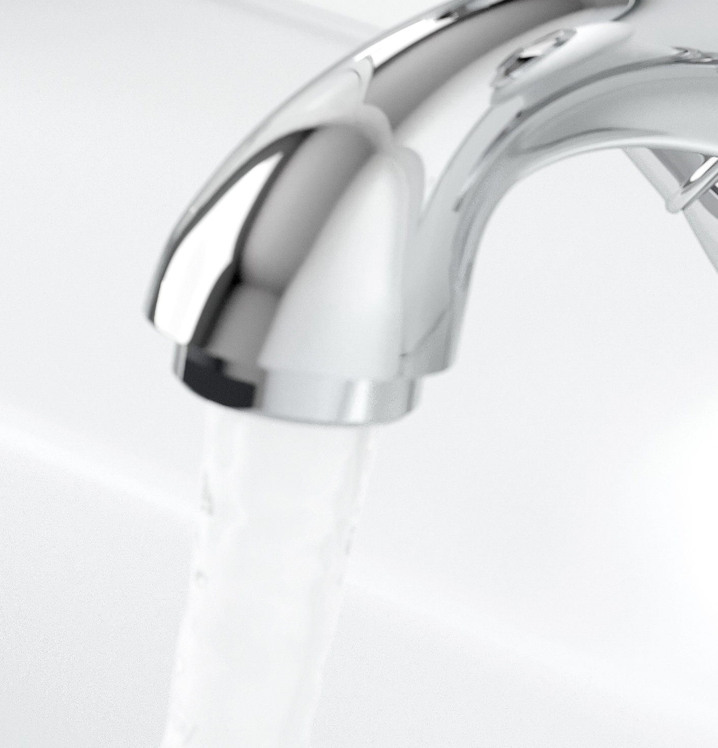 Traditional Bathroom Monobloc Basin Sink Mixer Tap Chrome Ceramic Lever ...