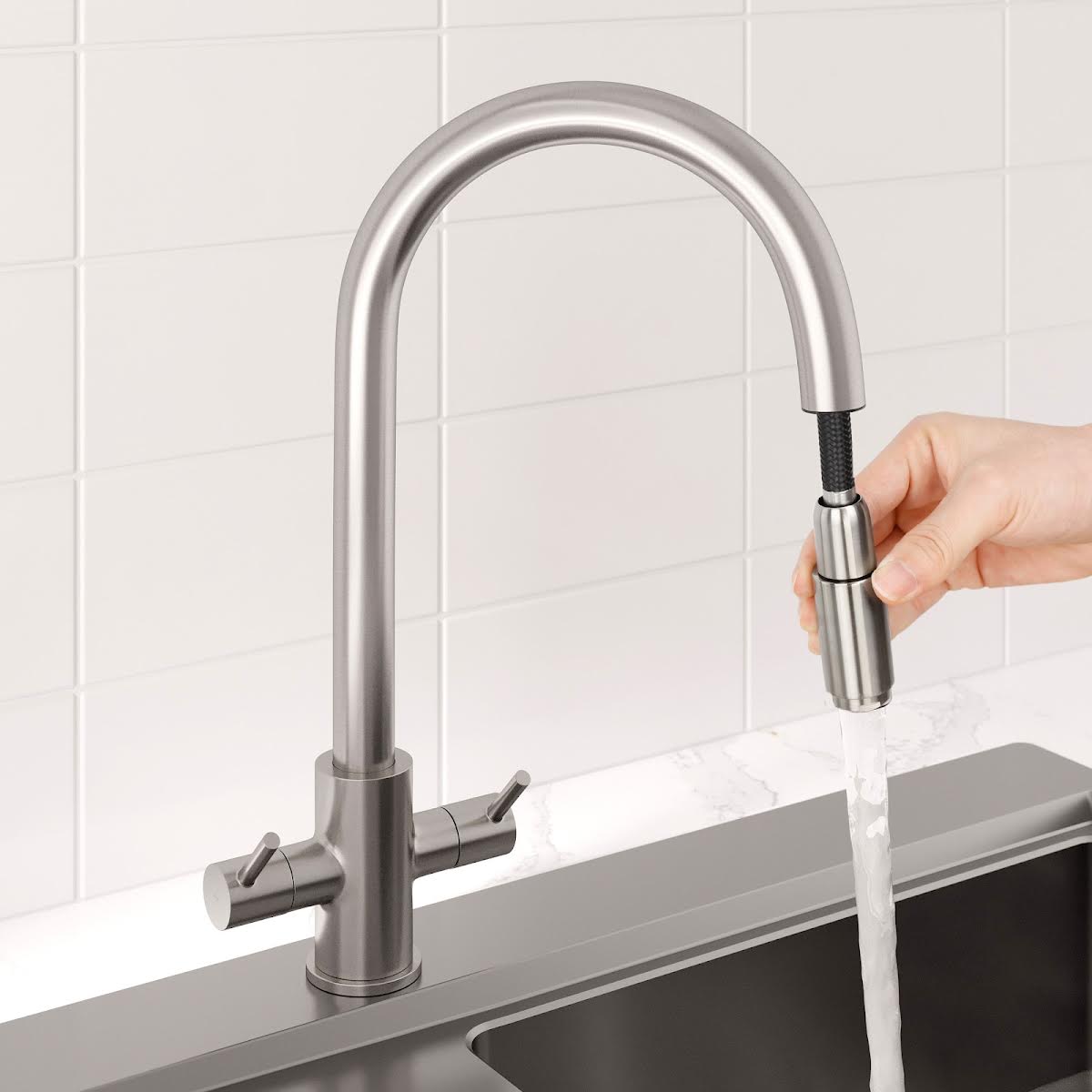 Pull Out Kitchen Taps - Plumbworld