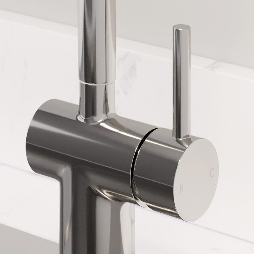 Sauber Cascade Kitchen Mixer Tap Chrome