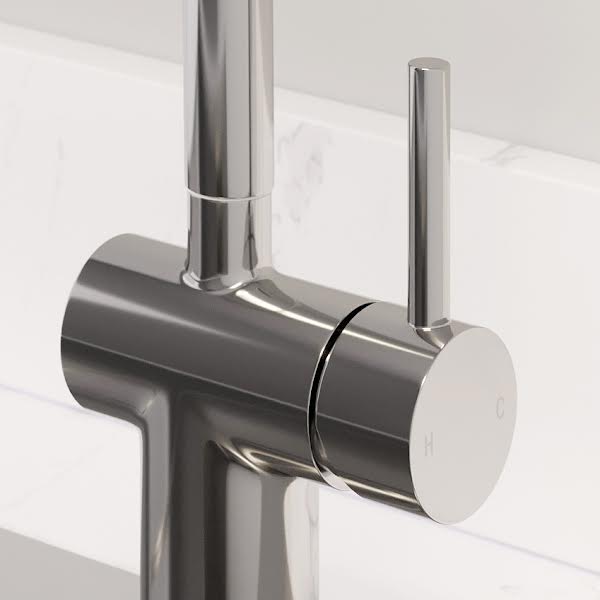 Sauber Cascade Kitchen Mixer Tap Chrome