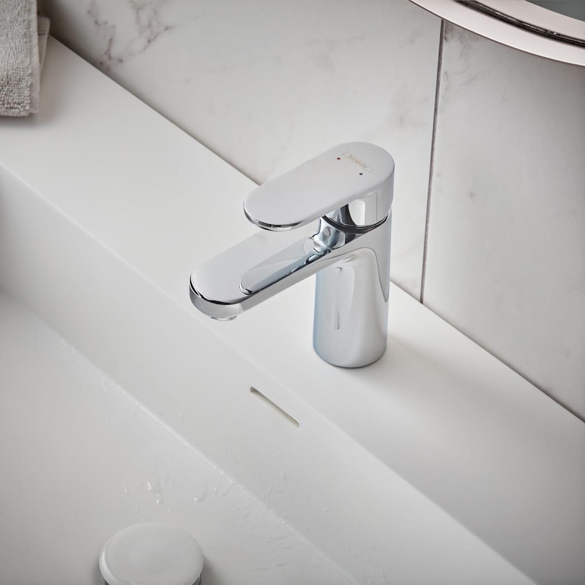 Hansgrohe Vernis Blend Basin Mixer Tap 100 Chrome - 71580000