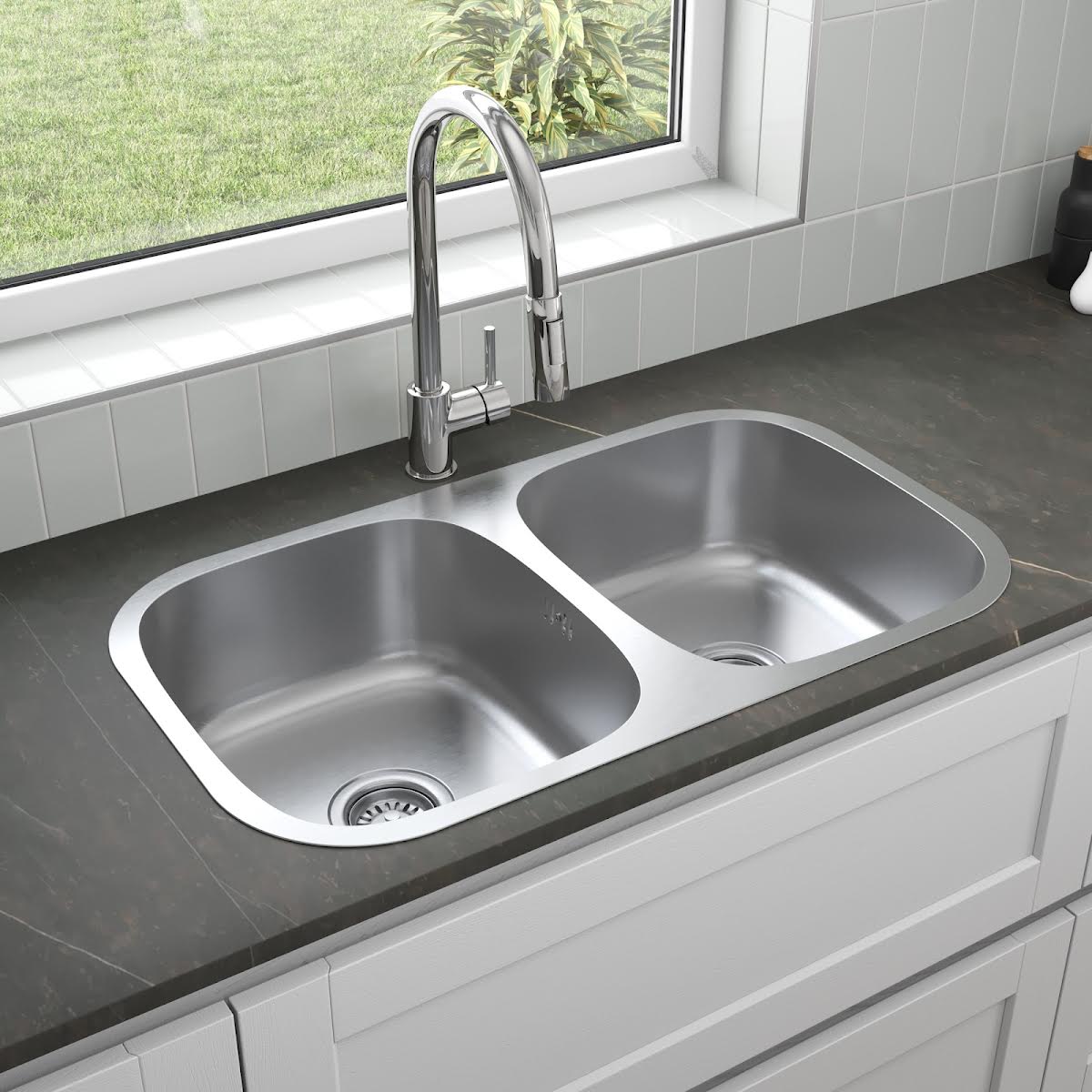 Double Bowl Kitchen Sinks - Plumbworld