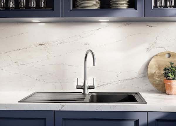 Bristan Monza Easyfit Kitchen Mixer Tap - Brushed - MZ SNK EF BN