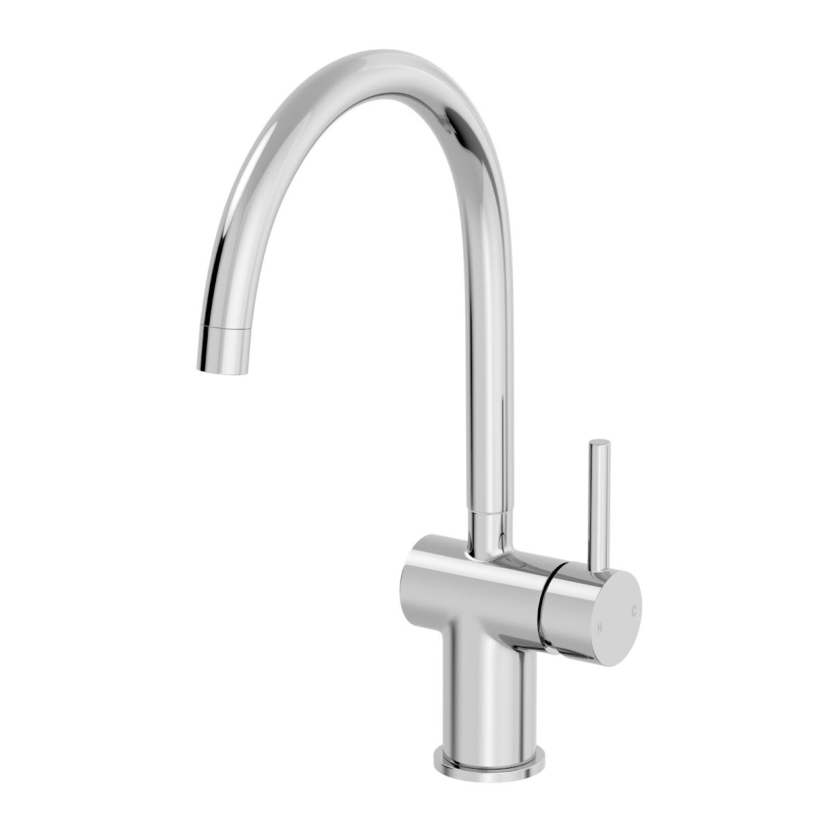 Sauber Cascade Kitchen Mixer Tap Chrome