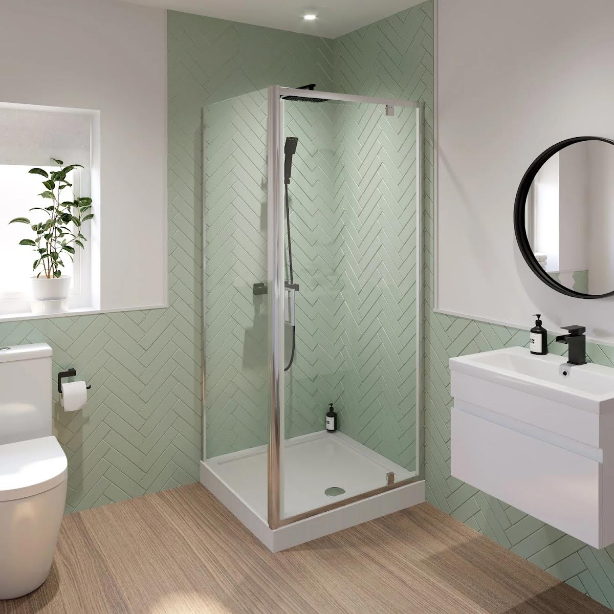 Square Shower Enclosures - Plumbworld