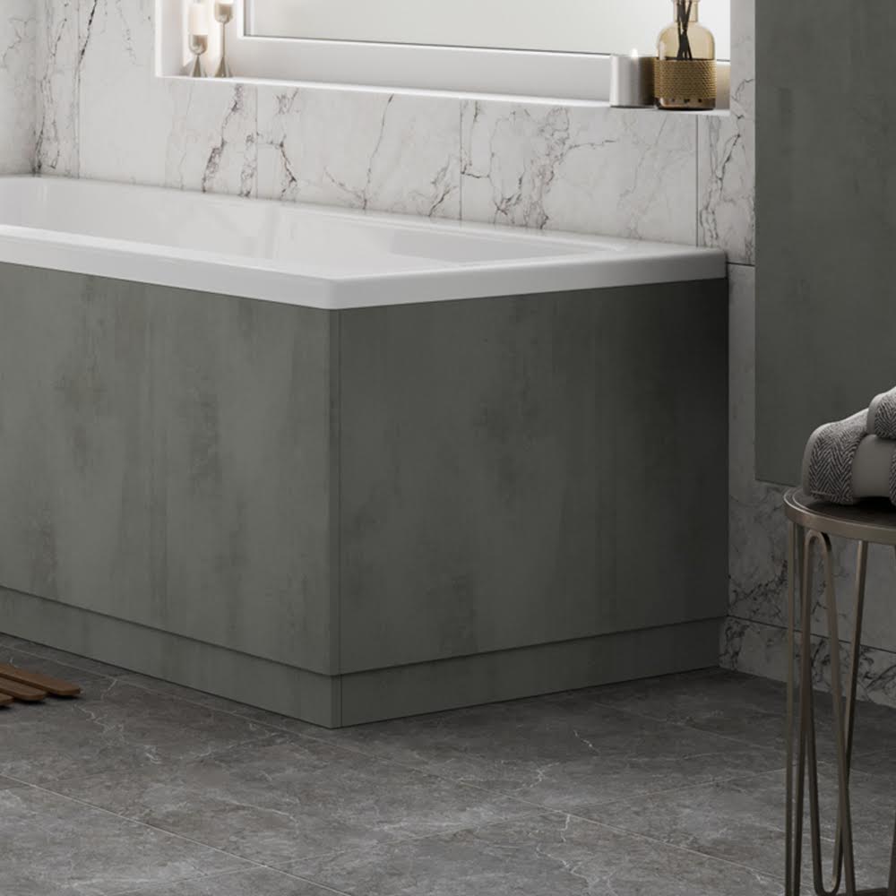 Grey Bath Panels - Plumbworld