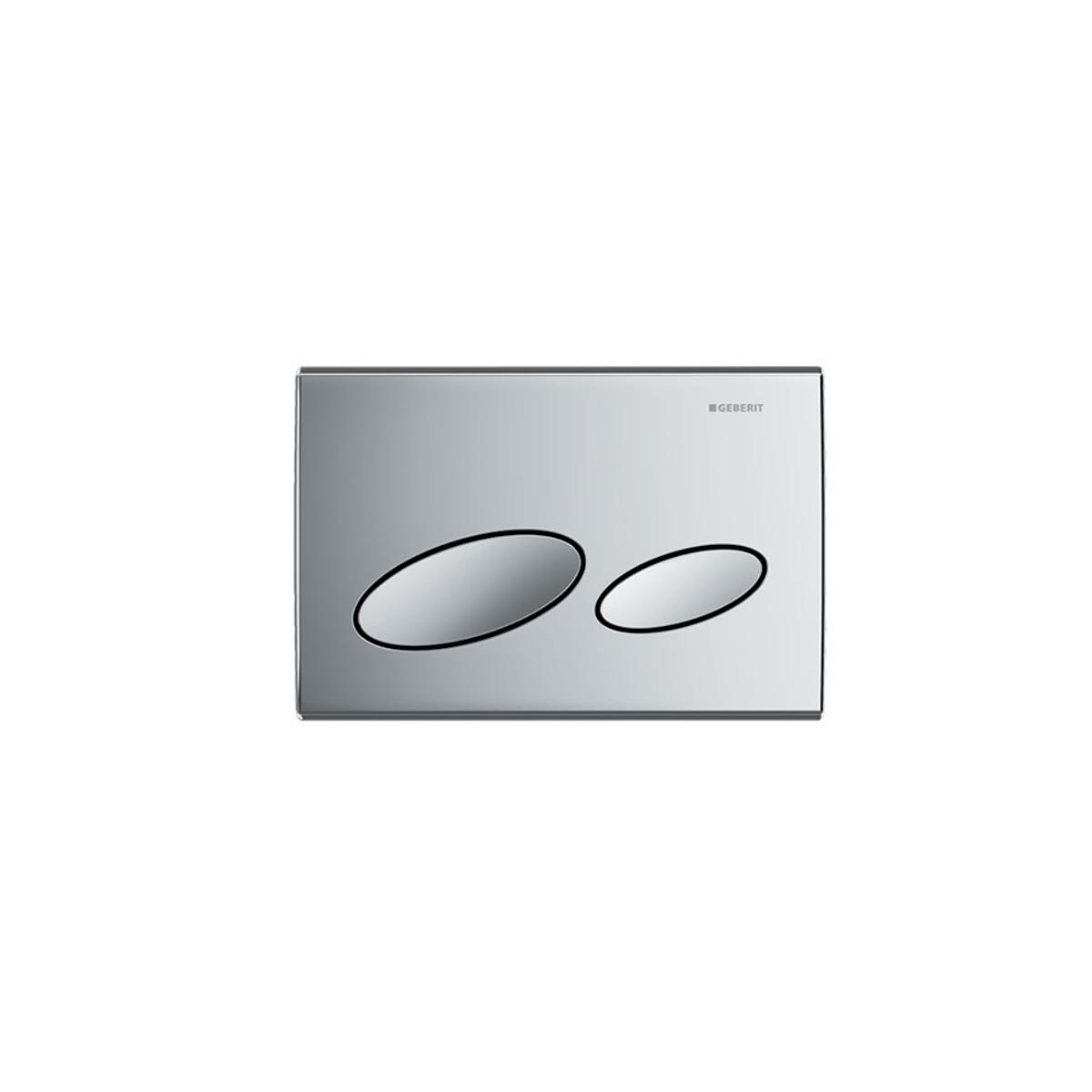 Geberit Kappa 20 Gloss Chrome Dual Flush Plate