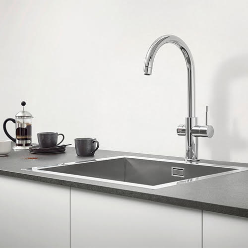 Grohe Red Duo Kitchen Taps - Plumbworld