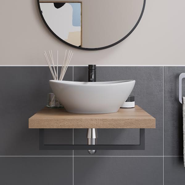 Floating Basin Shelves - Plumbworld