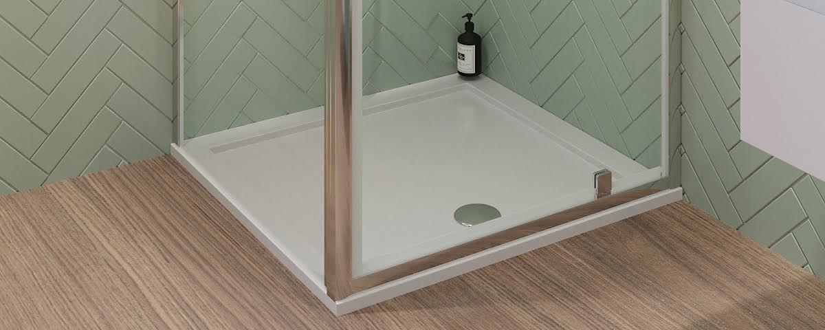 Luxura Pivot Shower Enclosure 700 x 700mm - 6mm