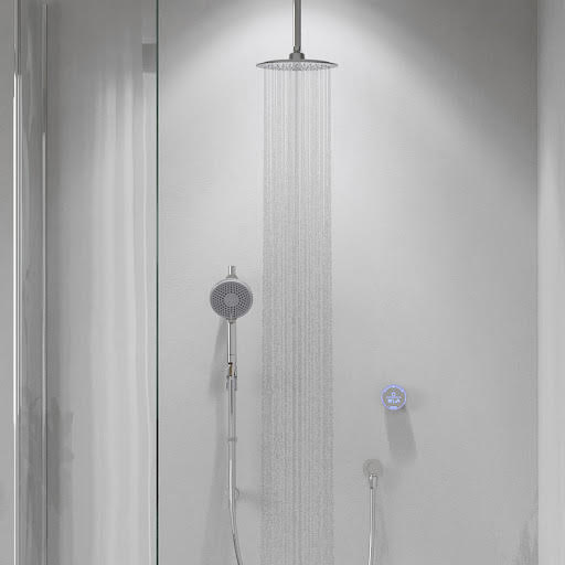 Gravity Fed / Pumped Aqualisa Smart Glo Digital Showers - Plumbworld