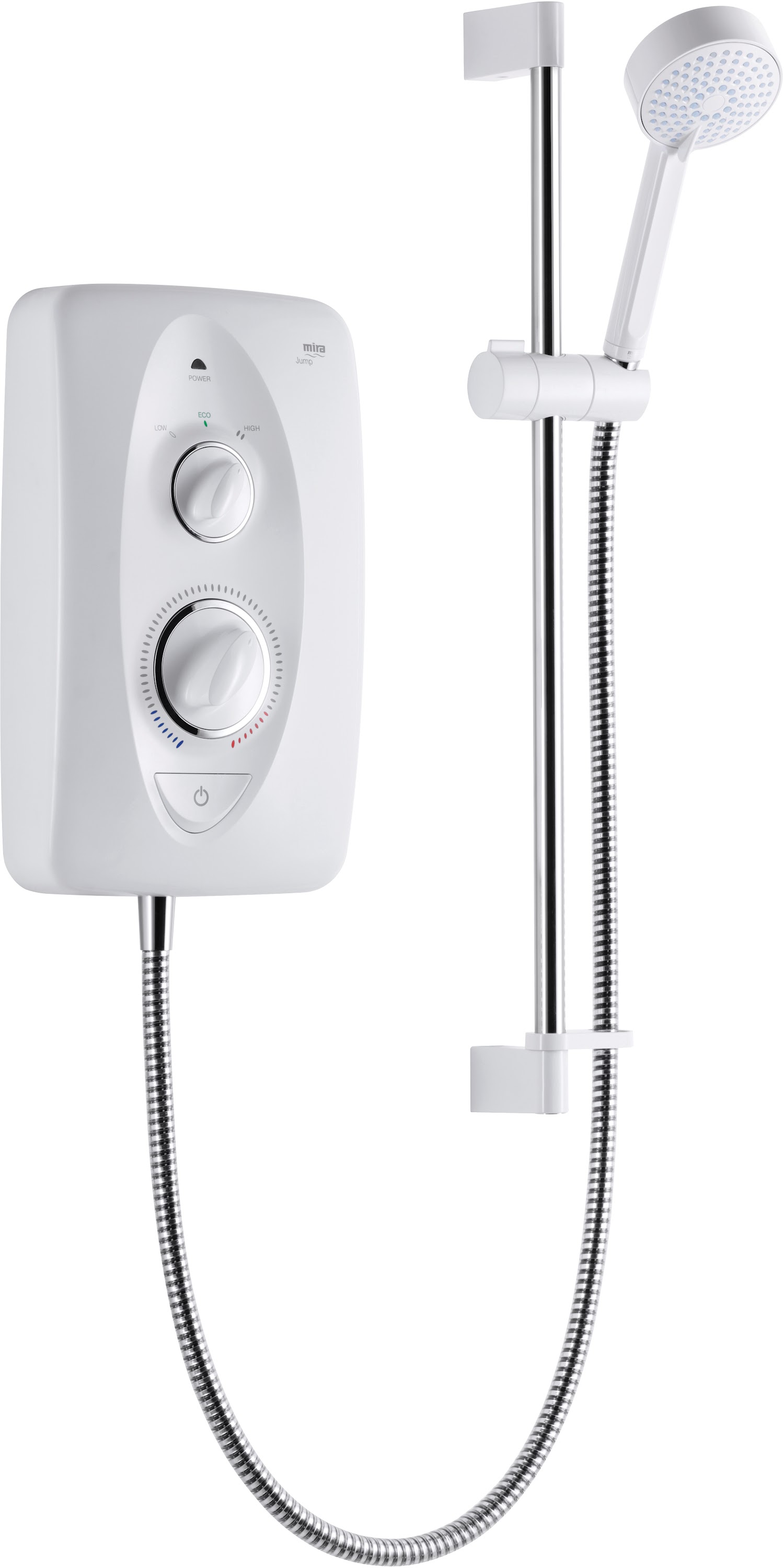Mira Jump Electric Shower 8.5kW Power White & Chrome 1.1788.010 ...