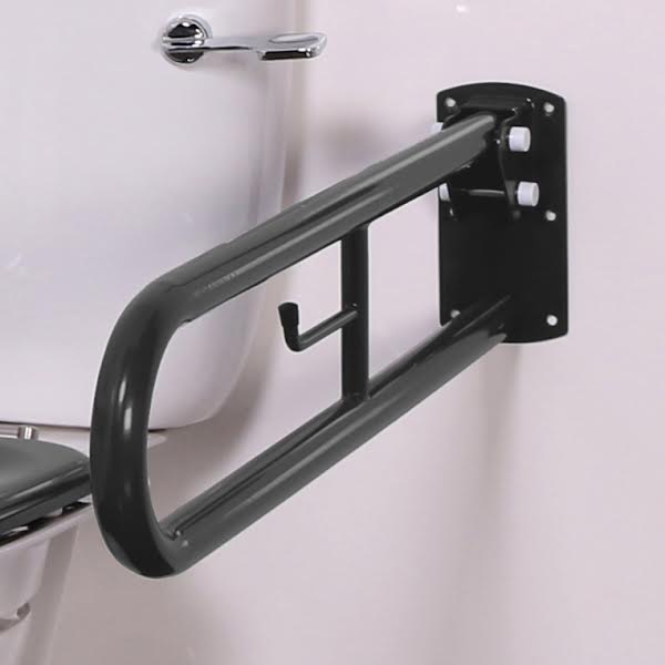 NymaPRO Close Coupled Doc M Pack Dark Grey Grab Rails Exposed Fixings ...
