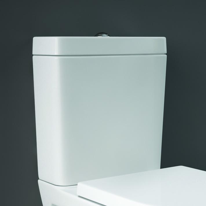 RAK Ceramics Resort Comfort Height Rimless Toilet & Seat RSTPAKMX