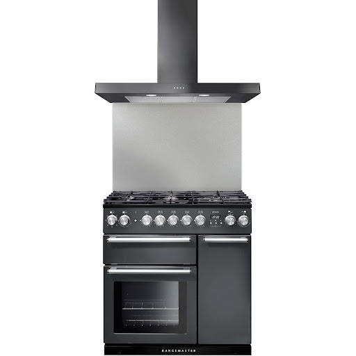Rangemaster Universal Stainless Steel Splashback 90cm - 63000