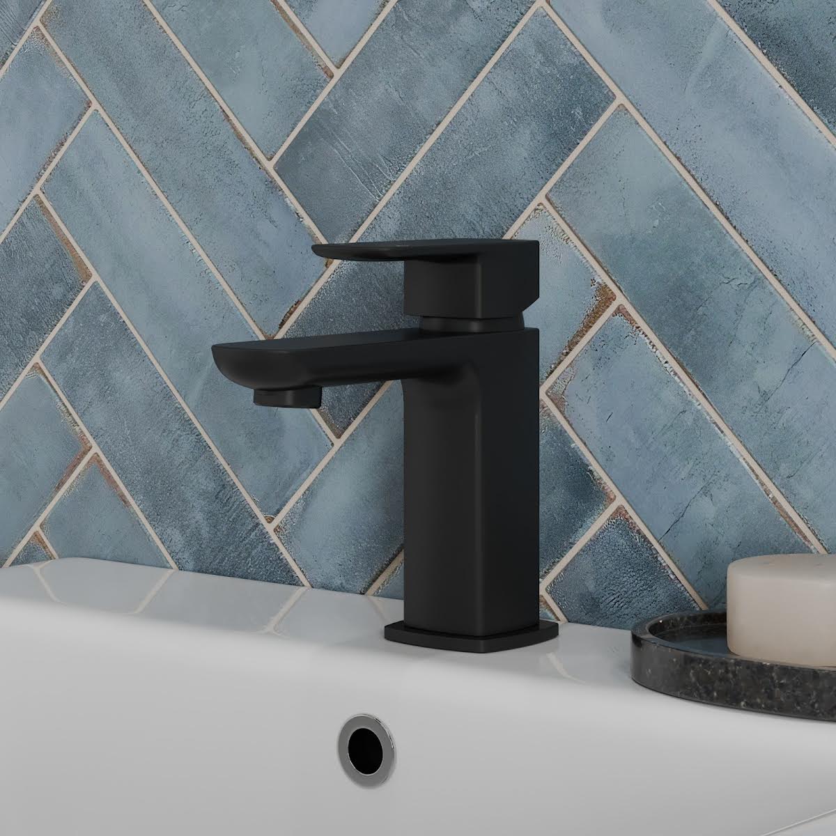 Black Bathroom Taps - Plumbworld