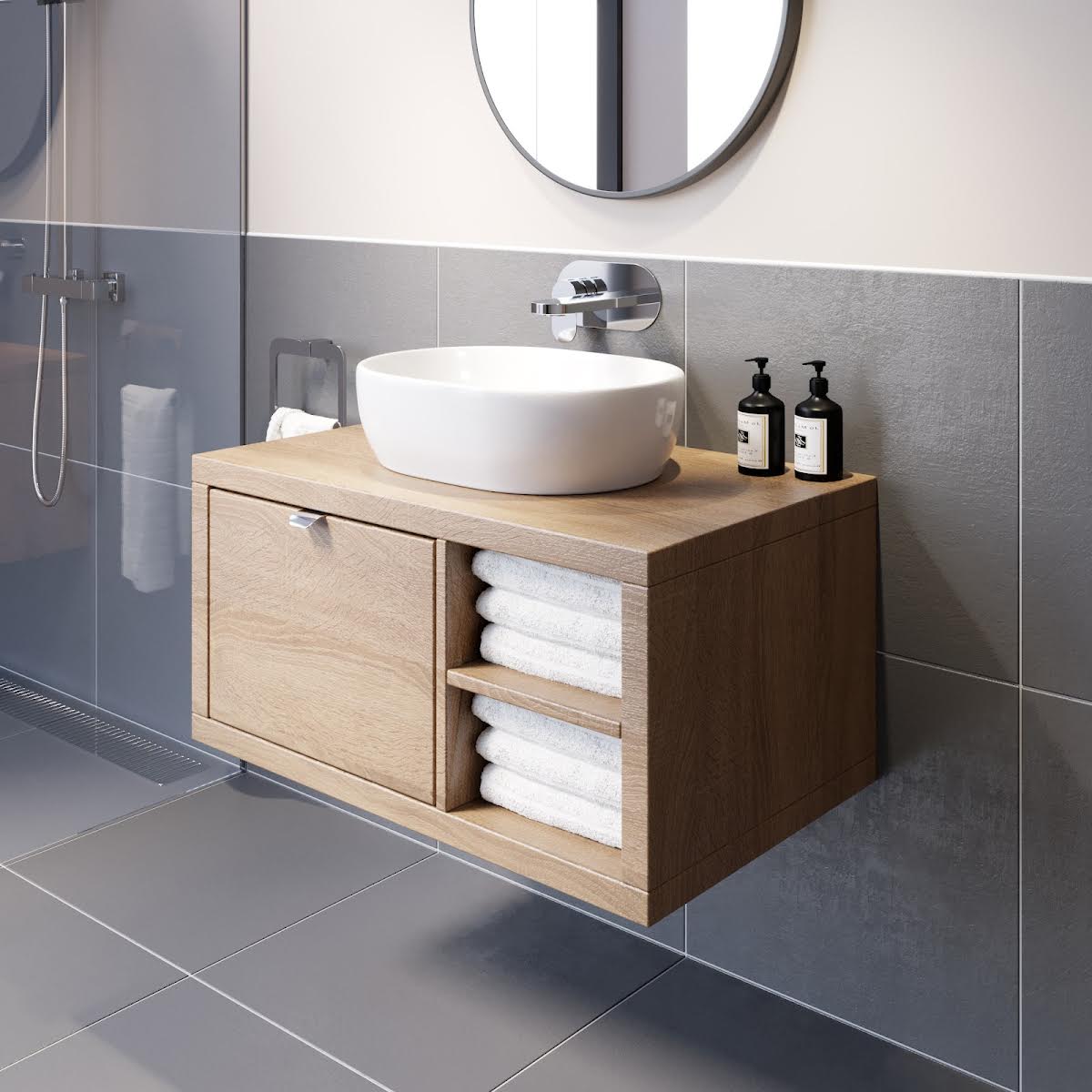 Countertop Vanity Units - Plumbworld