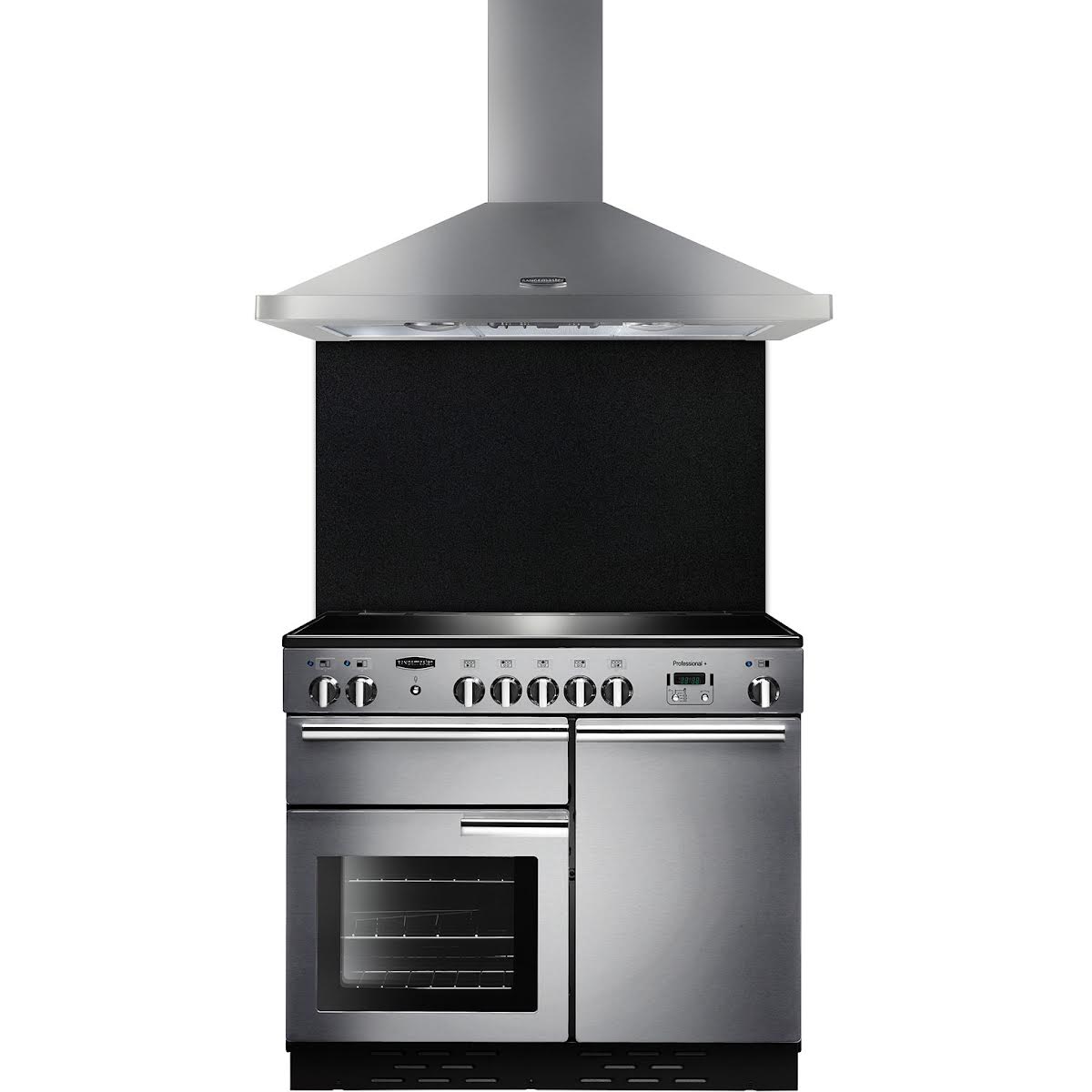Rangemaster Universal Black Splashback 100cm - 95770