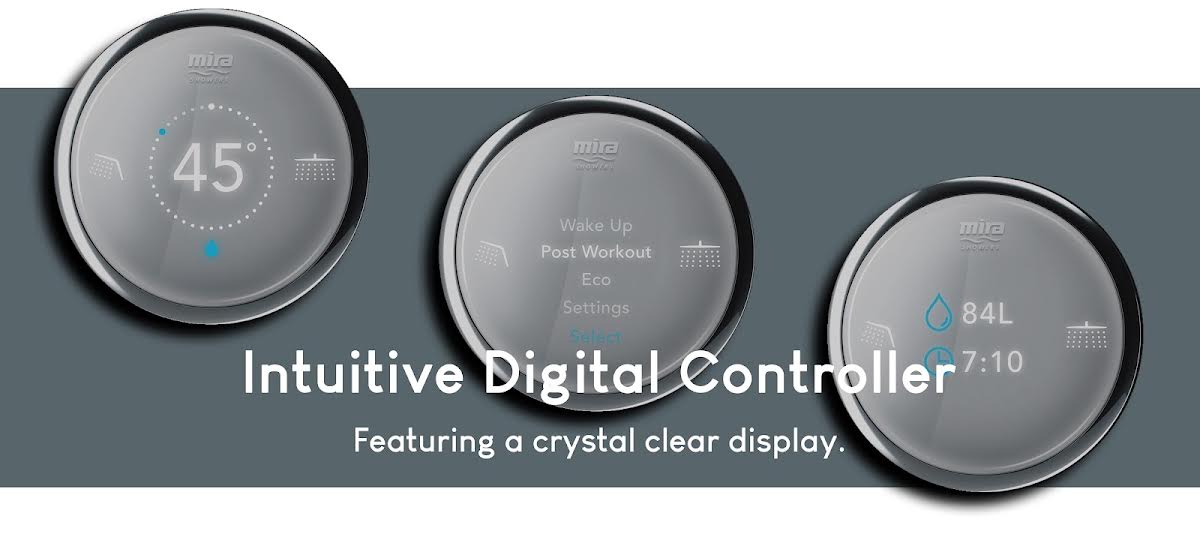 Mira Activate Digital Showers - Plumbworld